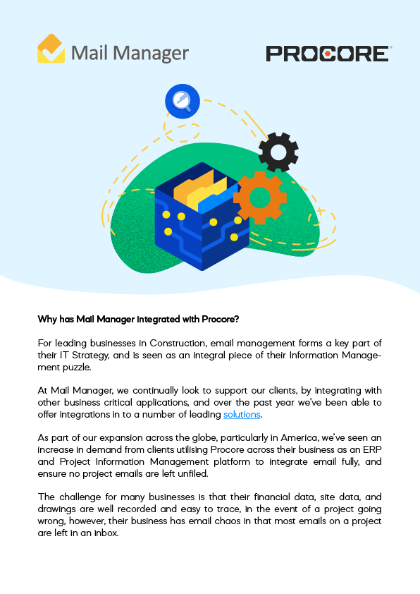 Mail Manager's Product-focused Resources