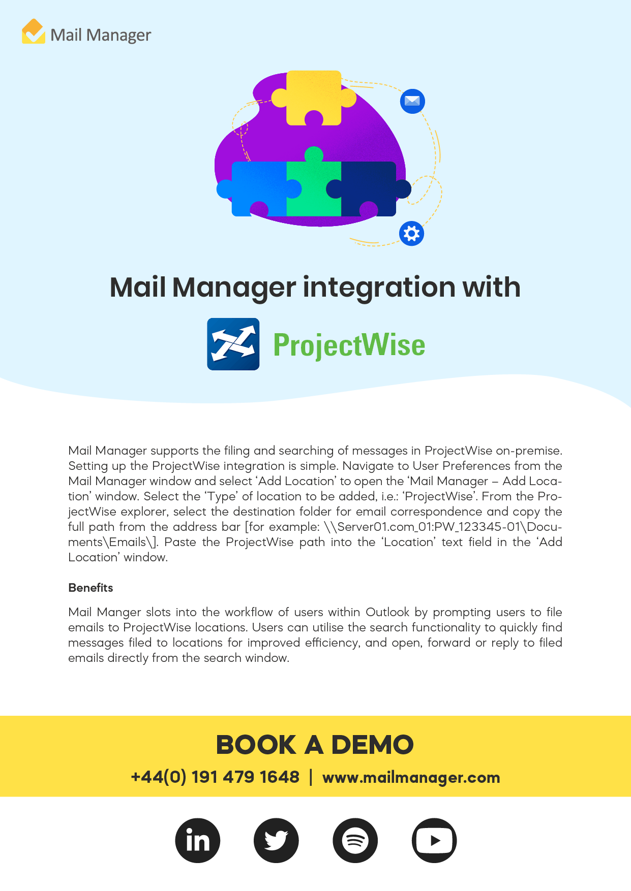 Mail Manager's Product-focused Resources
